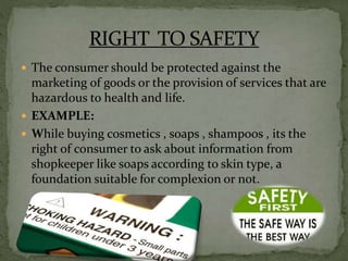 Consumer Right To Safety