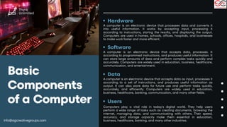 Introduction to Computers | Basic Computer Course for Beginners ...