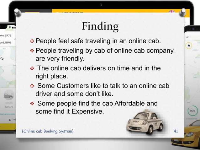 online Cab Booking System PPT Presentation | PPTX | Auto Rentals | Automotive