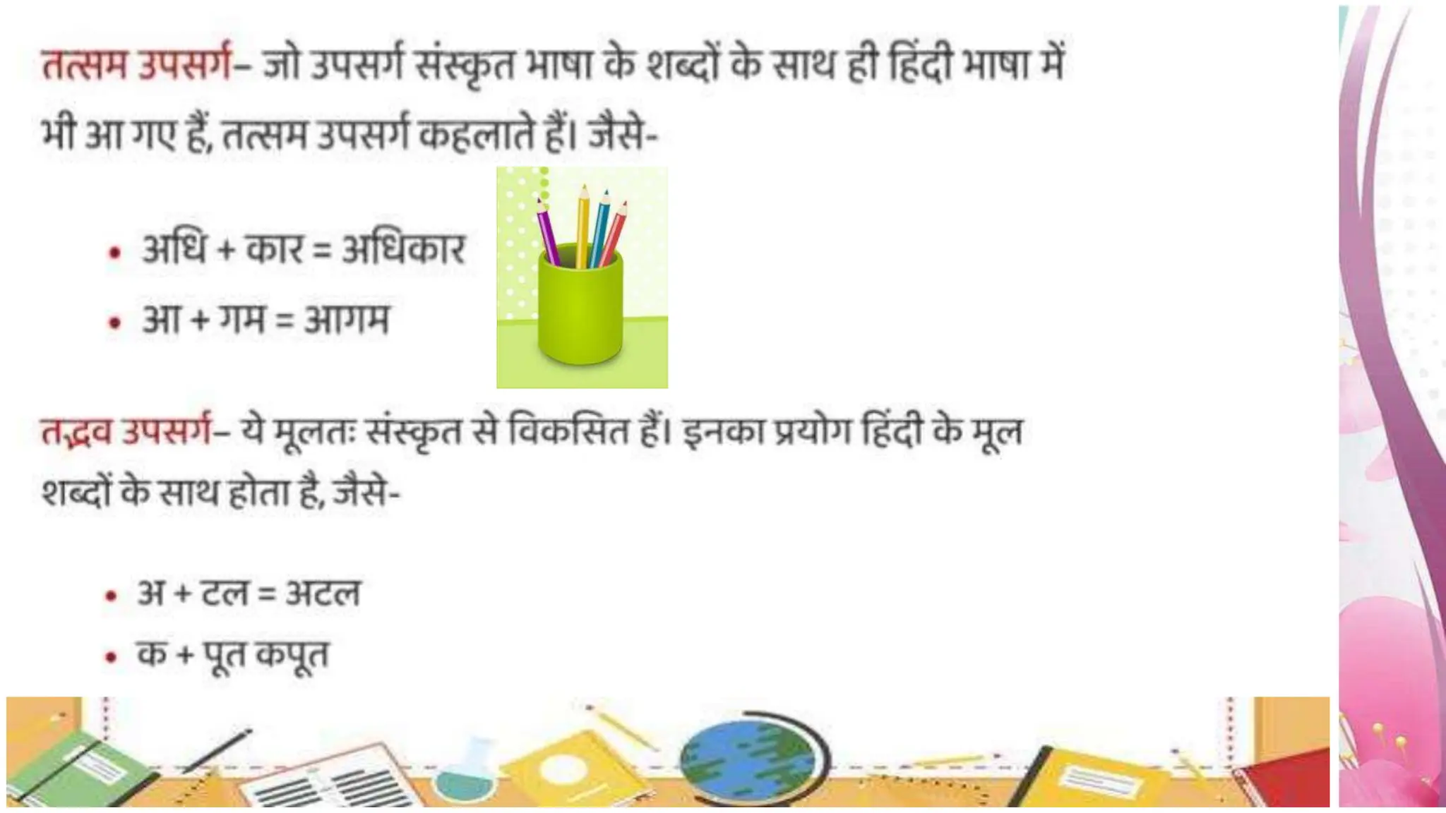 PRESENTED on upsarg aur pratya Hindi grammar | PPTX