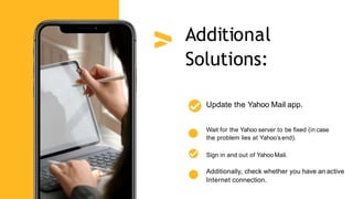 yahoo account security page not working | PPT