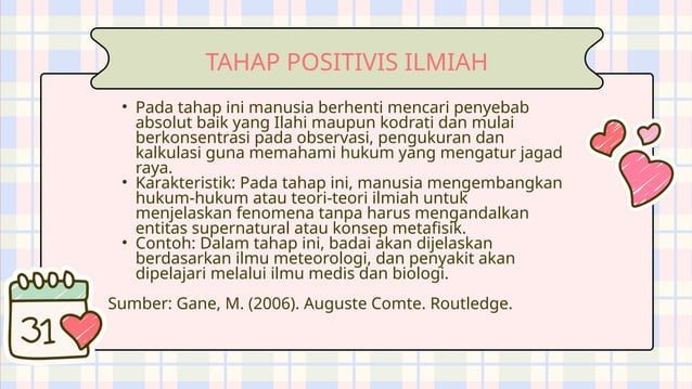 Konsep Ilmu Aliran Positivisme (Auguste Comte).pptx