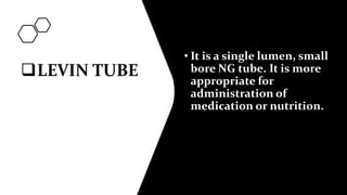 NASOGASTRIC TUBE FEEDING or NG tube feeding | PPTX