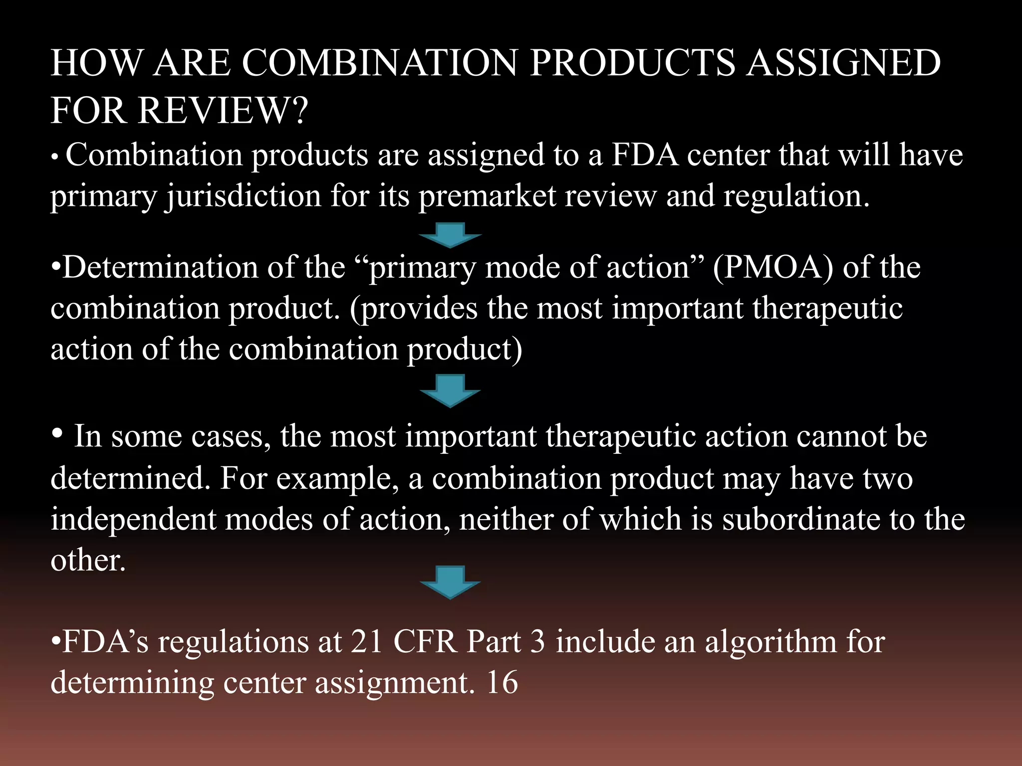 regulation for combination product and medical devices | PPTX