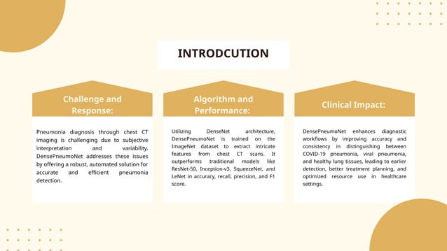 Automated Pneumonia Classification using Deep learning | PPTX