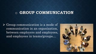 Types of communication | PPTX