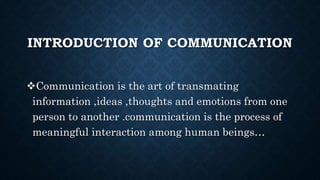 Types of communication | PPT