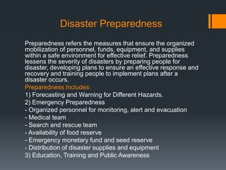 Disaster Risk Reduction Planning | PPTX