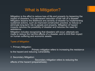 Disaster Risk Reduction Planning | PPTX