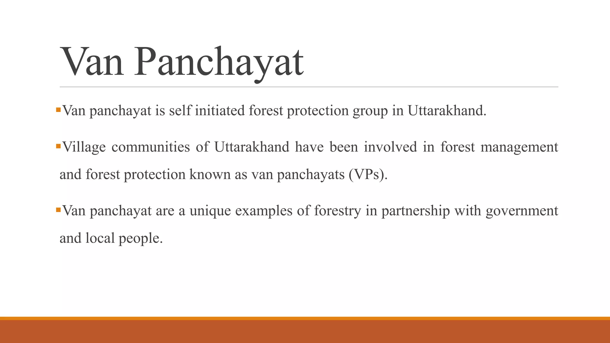Uttarakhand Van Panchayat By sagar chaudhary.pptx