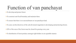 Uttarakhand Van Panchayat By sagar chaudhary.pptx