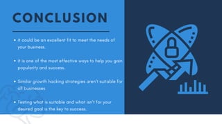 Growth Hacking With Examples | PPT