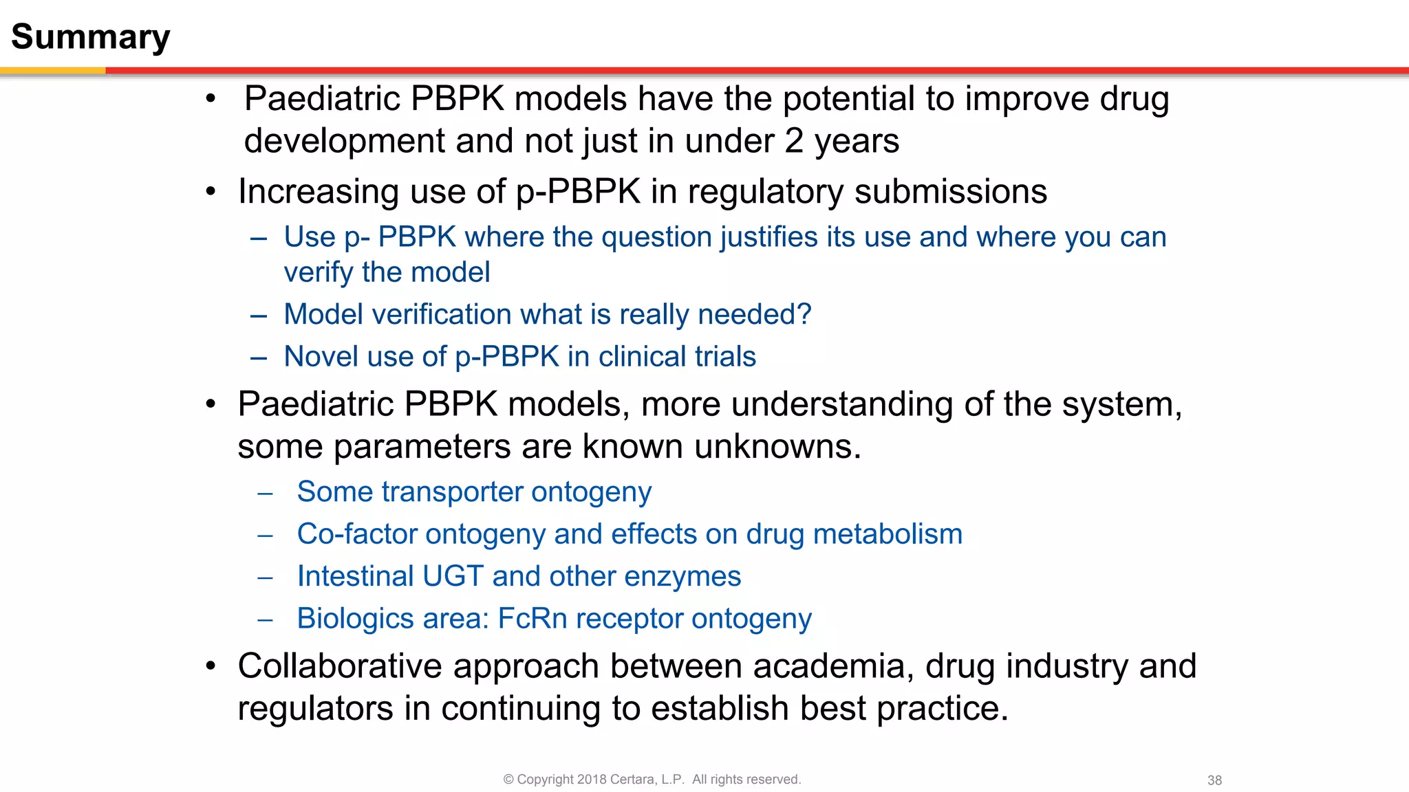 Pediatric & Pregnancy PBPK modelling: Clinical & Drug Development ...