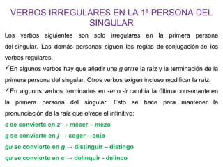 Los verbos en Presente de Indicativo.ppt