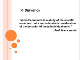 Basic Business Economics | PPTX