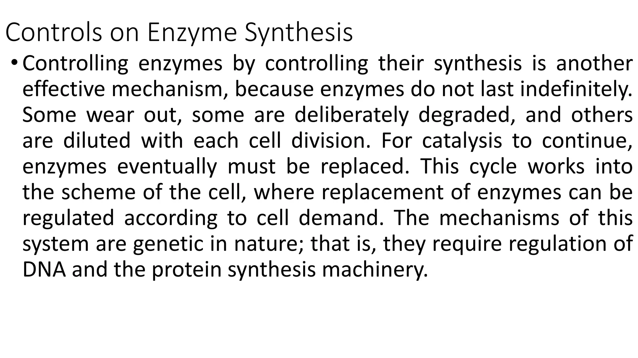 enzymatic activities and enzyme pathway | PPTX