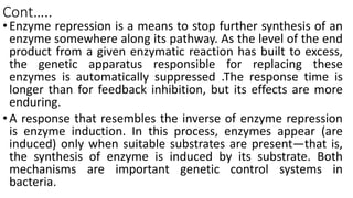 enzymatic activities and enzyme pathway | PPTX