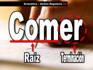 Presente indicativo - Verbos irregulares terminados en ER e IR | PPSX