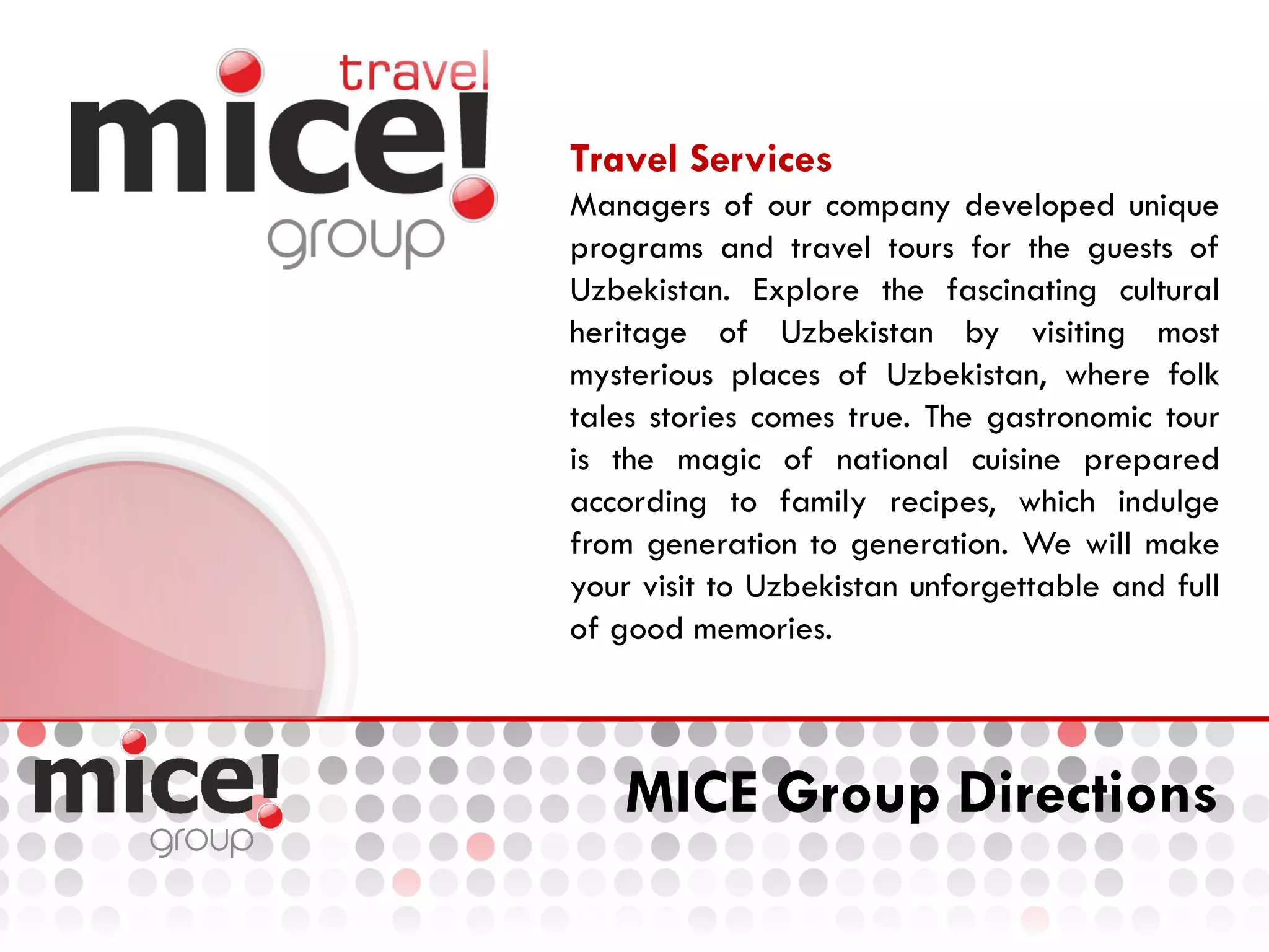 MICE Group company presentation | PDF