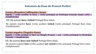 Presente Perfeito | PPT