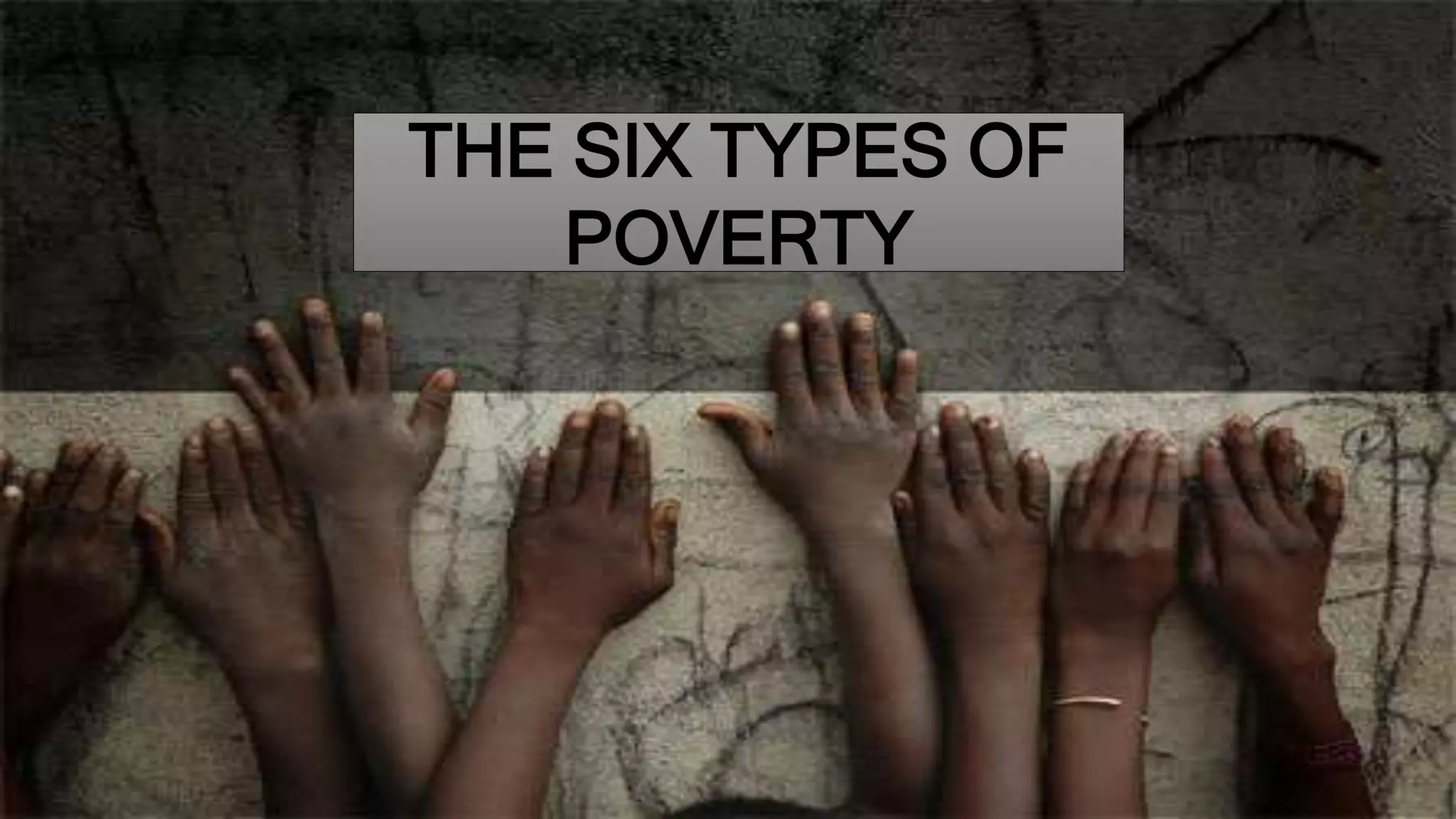 POVERTY AND THEORIES USED TO EXPLAIN POVERTY | PPTX