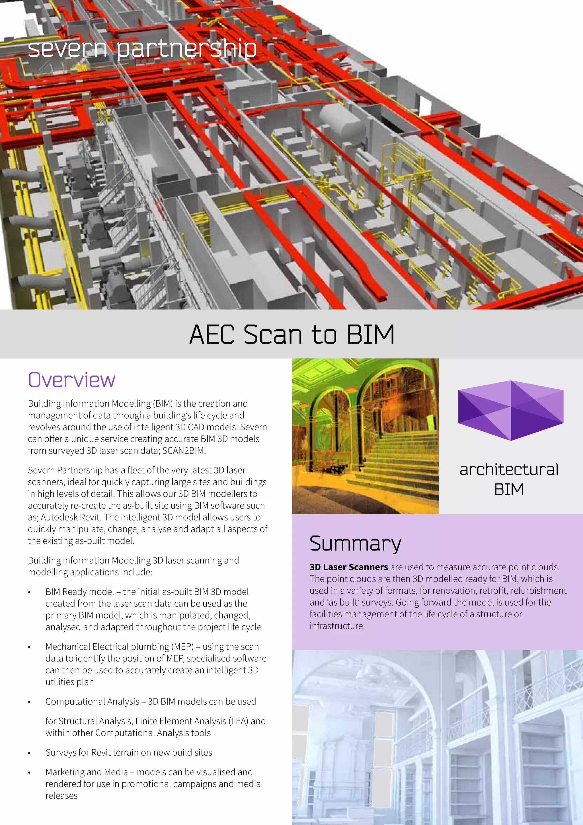 Presenter architectural bim & scan2bim | PDF