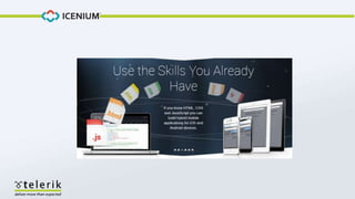 Create Hybrid Mobile Application with Icenium and Kendo UI Mobile | PPT