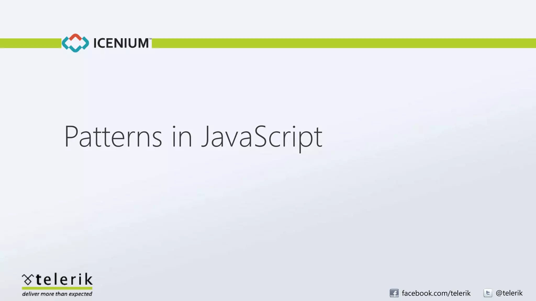 Presenter deck icenium hol | PPTX
