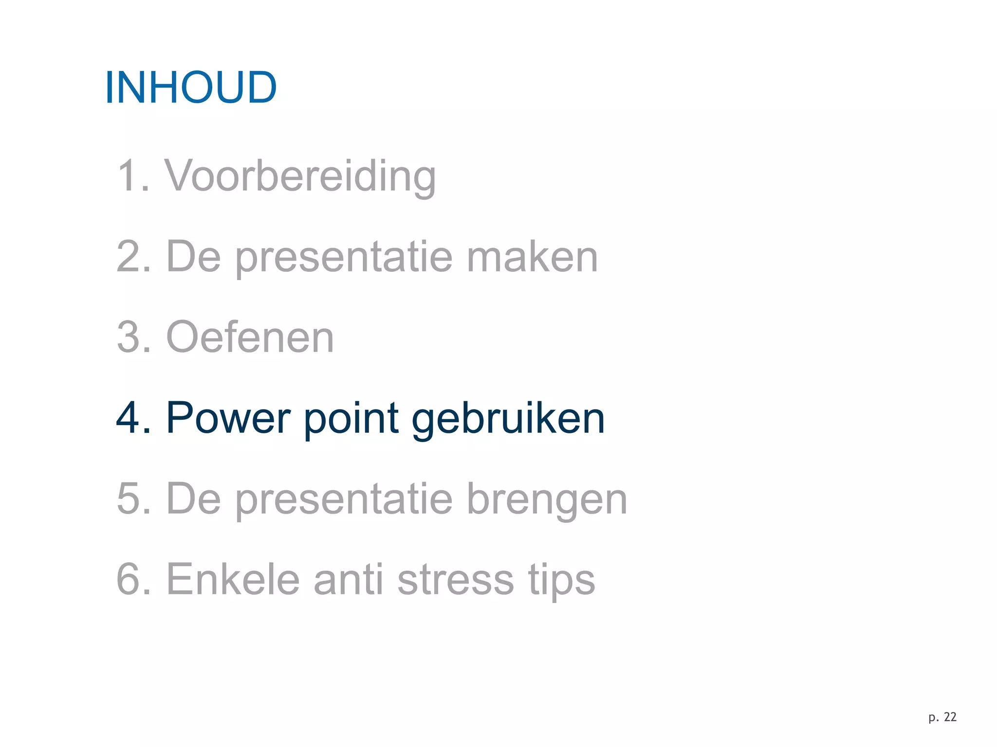 Presenteren en spreken voor publiek | PPT | Hobbies & Interests
