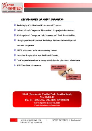 Presenter manual php and mysql with cms (specially for summer interns ...