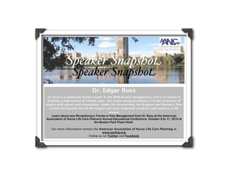 Dr. Edgar Ross | PAGES