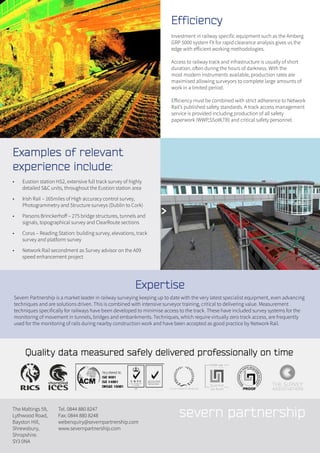 Presenter rail & Pway survey | PDF | Rail Travel | Travel Type