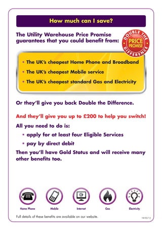 The Utility Warehouse | PDF