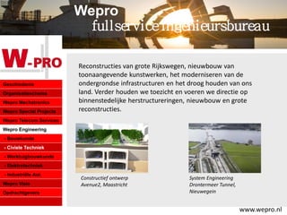 Presenter Wepro Ingenieursbureau | PDF | Civil Engineering Industry ...