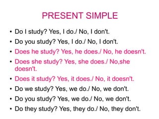 Present Simple | ODP