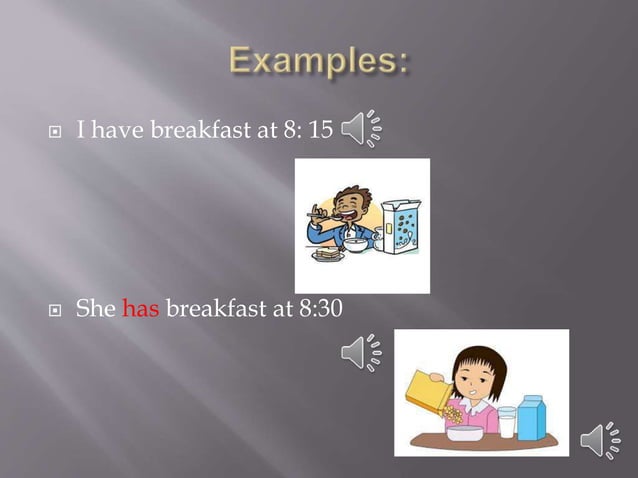 Presente simple | PPTX