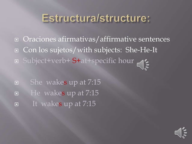 Presente simple | PPTX