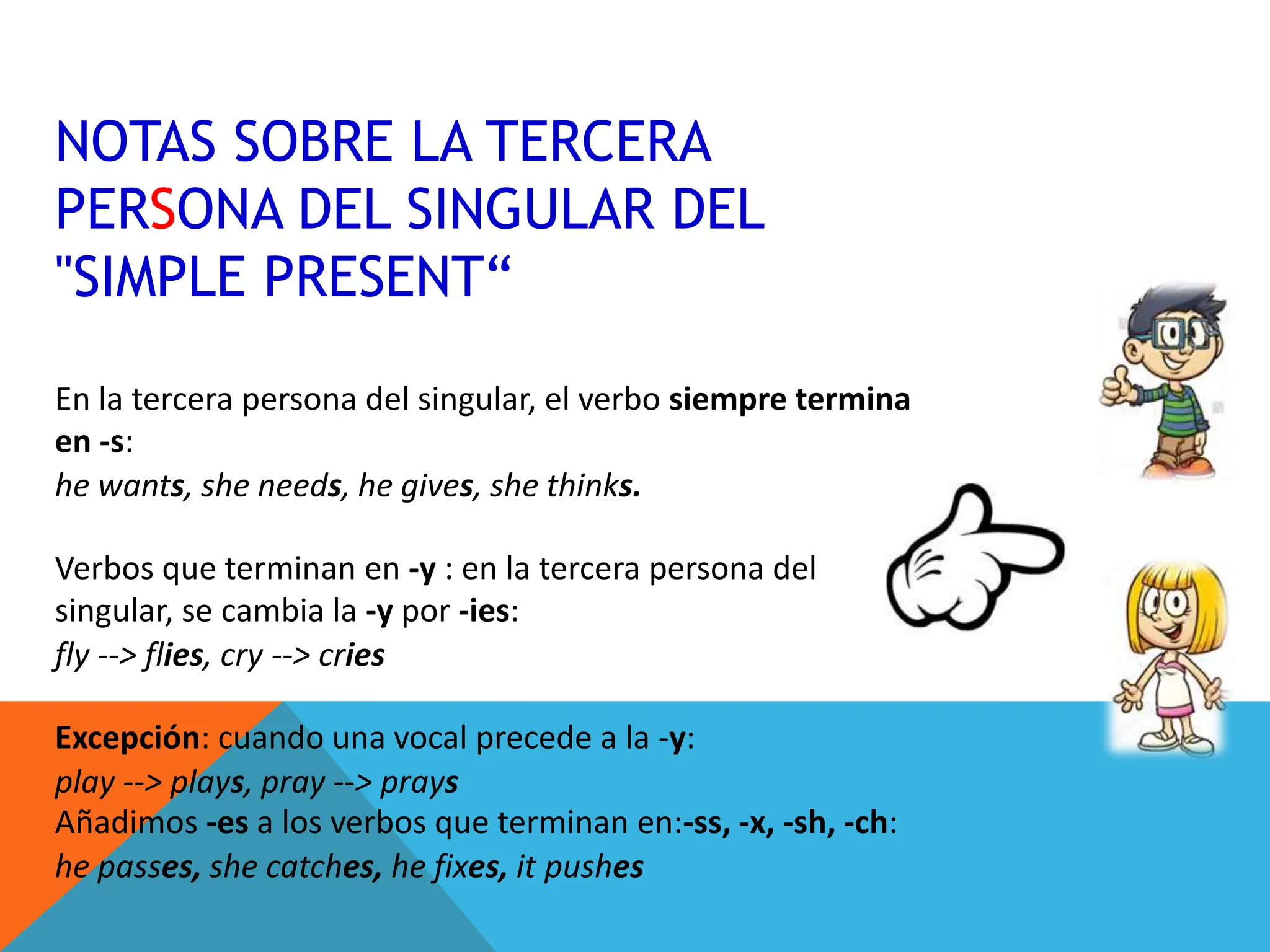 PRESENTE SIMPLE: explicación, reglas y ejercicios | PPTX