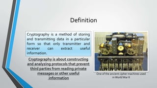 Cryptography | PPT