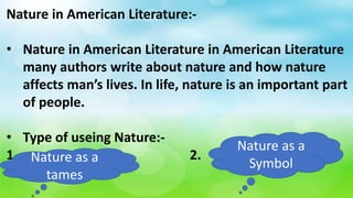 American Literature | PPTX