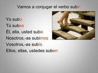 Presente verbos regulares | PPT