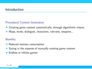 A Procedural Balanced Map Generator with Self-Adaptive Complexity for ...
