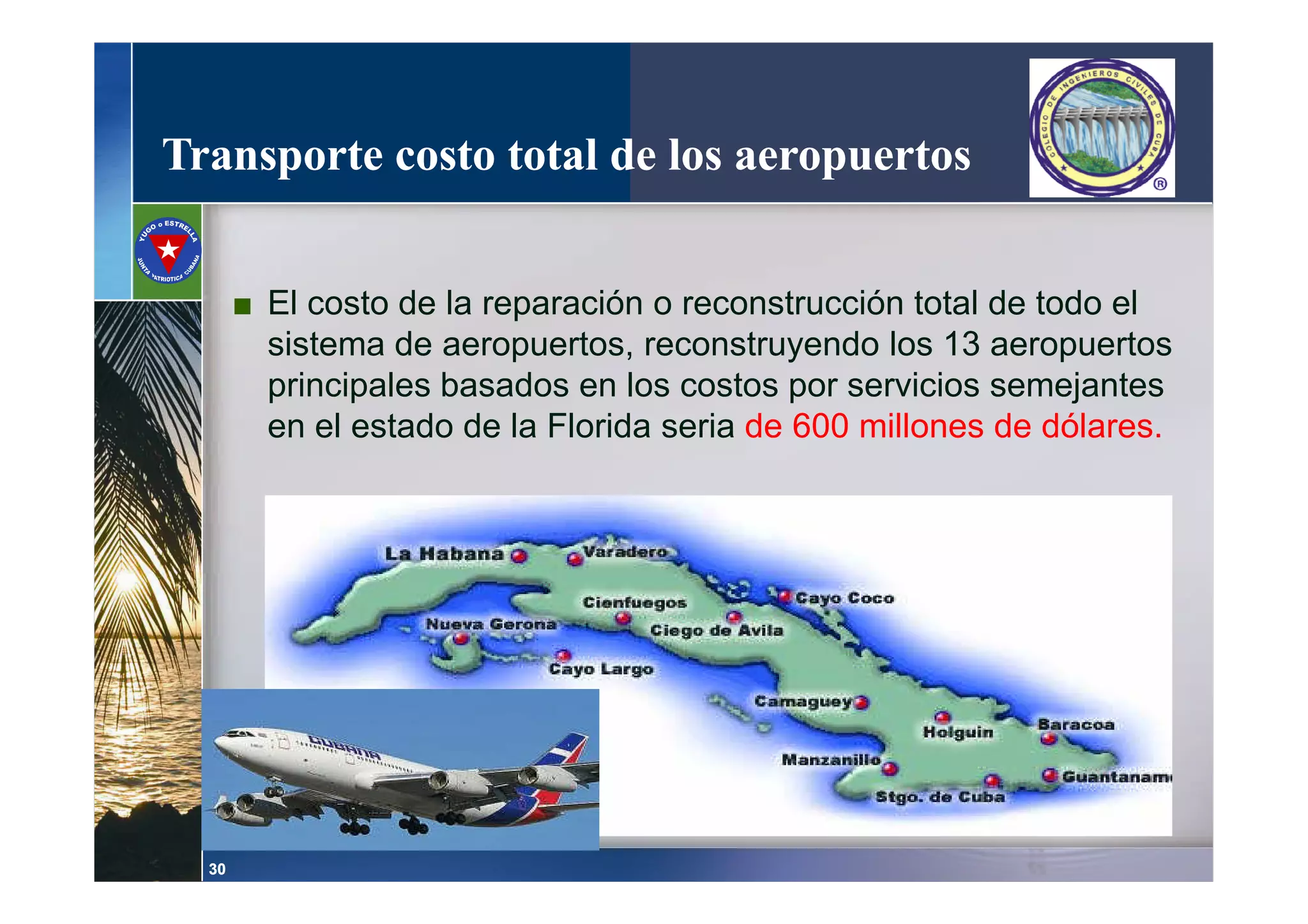 Infraestructura de Cuba y su futuro | PPT