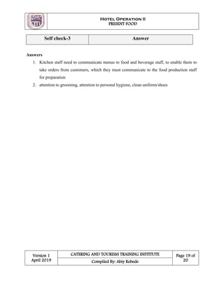 Present food and workplace safety pdf | PDF