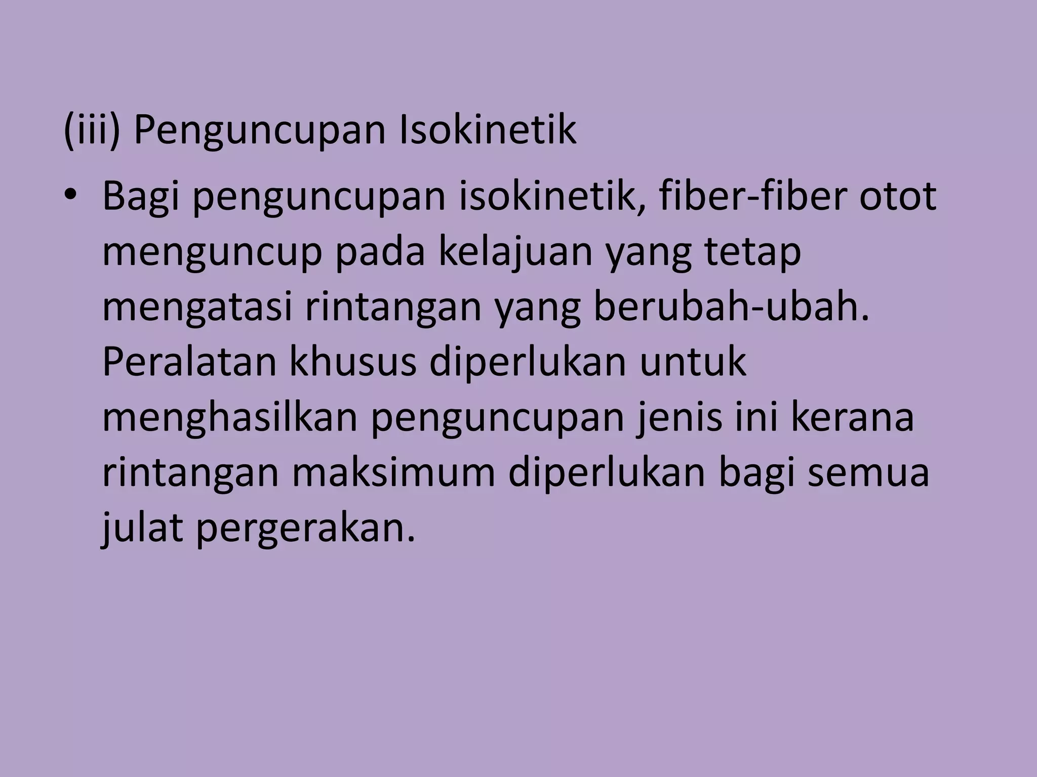 Sains Sukan & Kejurulatihan : Sistem Otot | PPTX