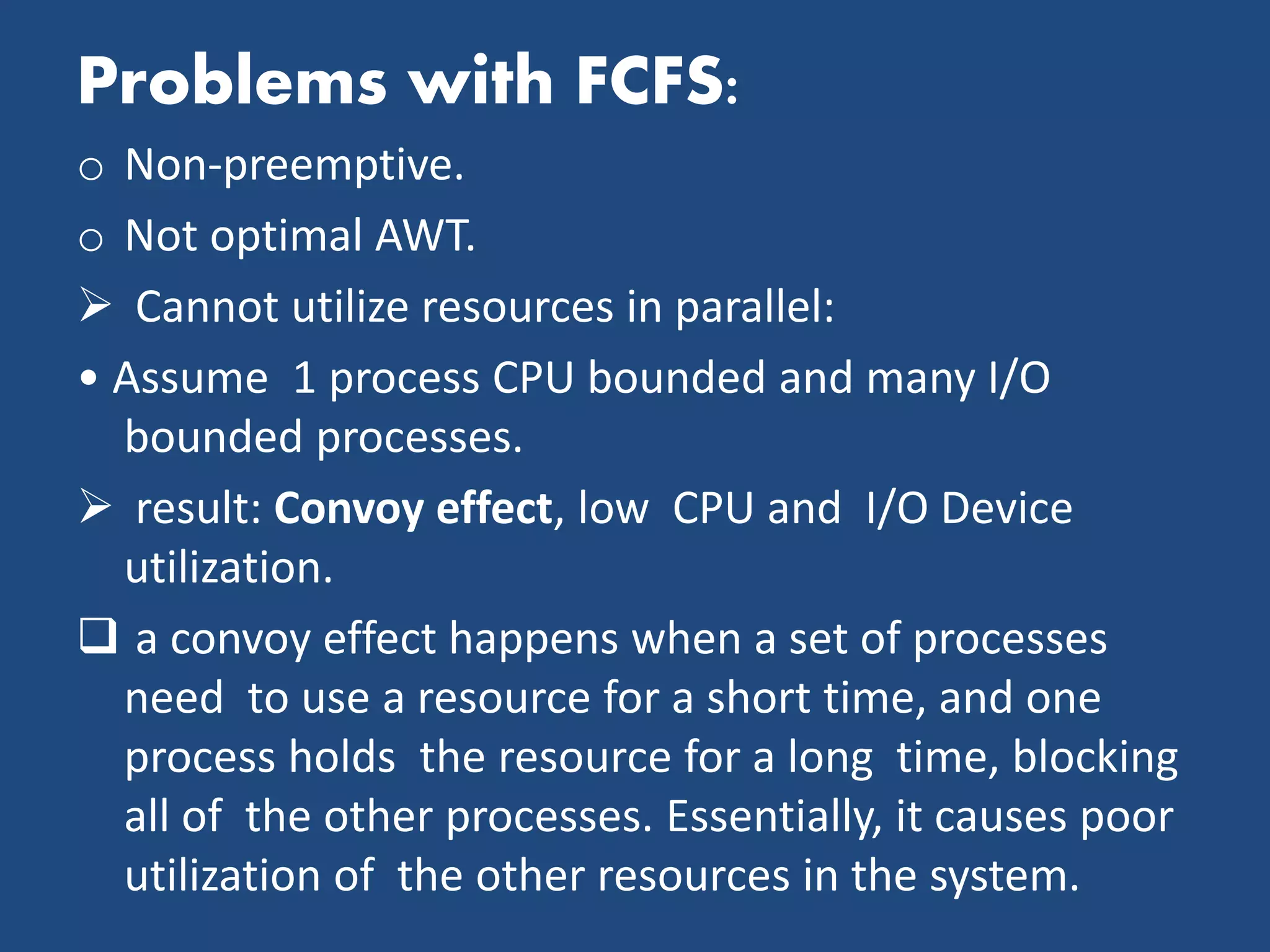 Presentiaon task sheduling first come first serve FCFS | PPTX
