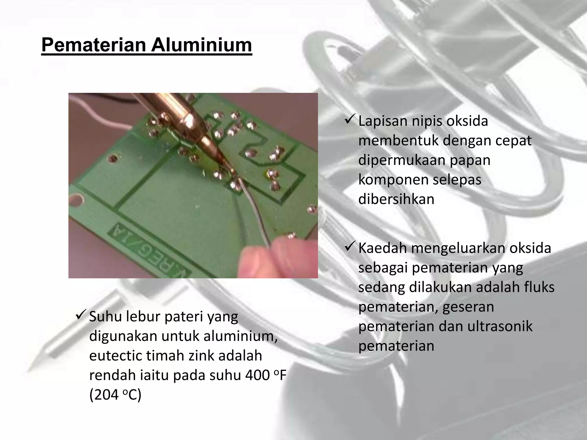 Soldering (Pematerian Lembut) | PPTX