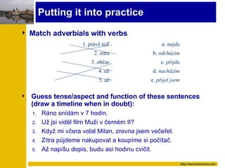 Presenting Aspect As Tense | PPT