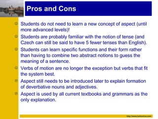 Presenting Aspect As Tense | PPT
