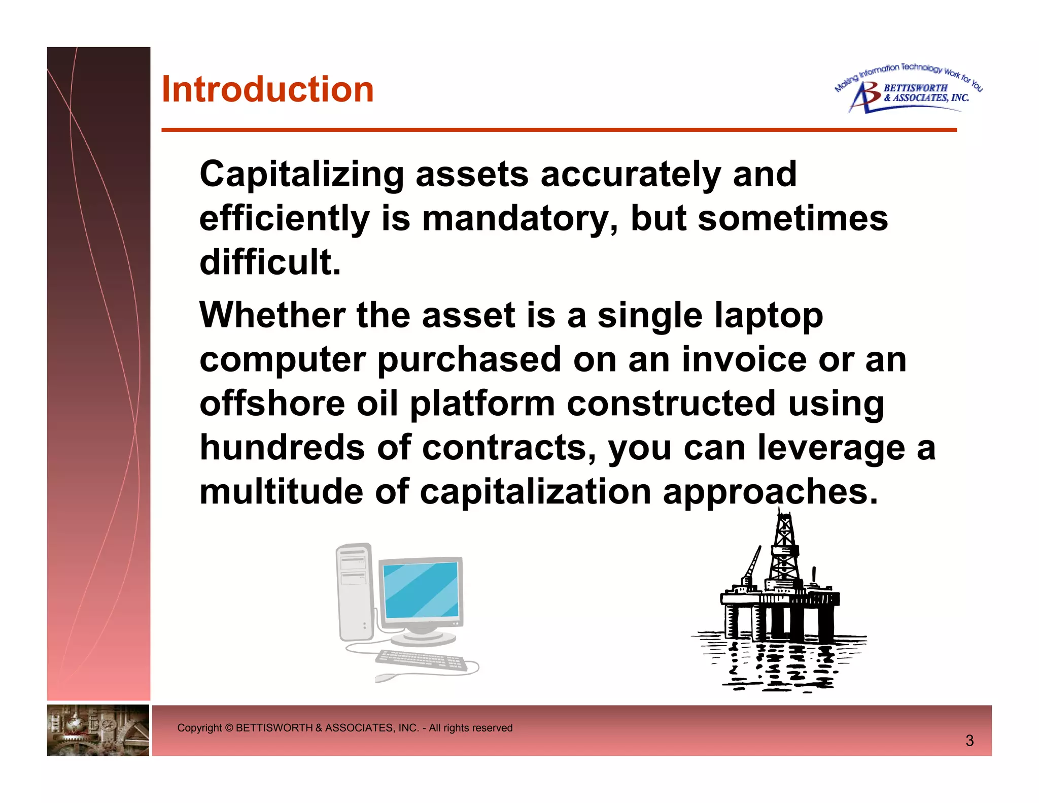 Presenting SAP Fixed Assets Capitalization Best Practices | PDF